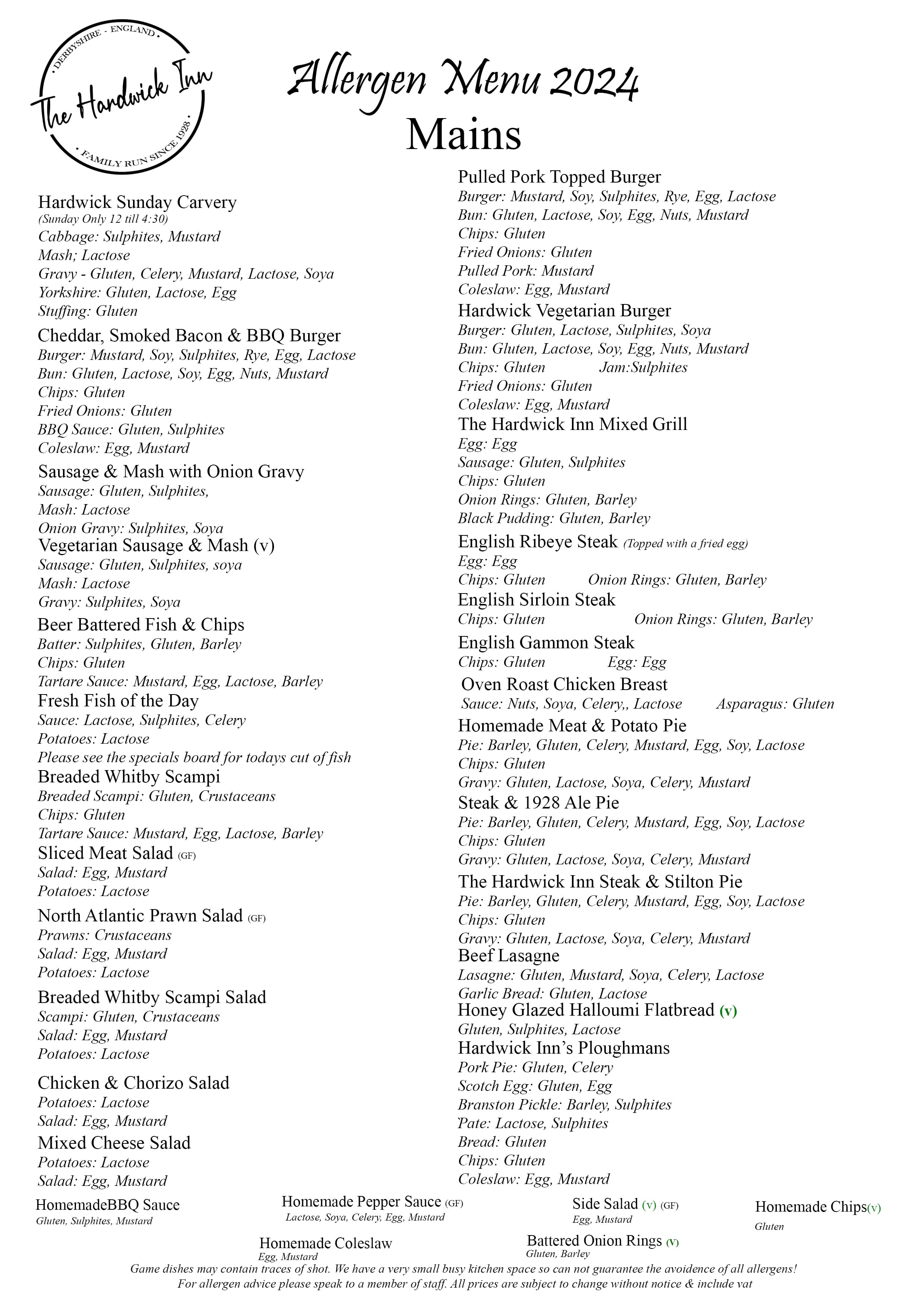 The Hardwick Inn >> Chesterfield, Derbyshire >> Traditional Public House